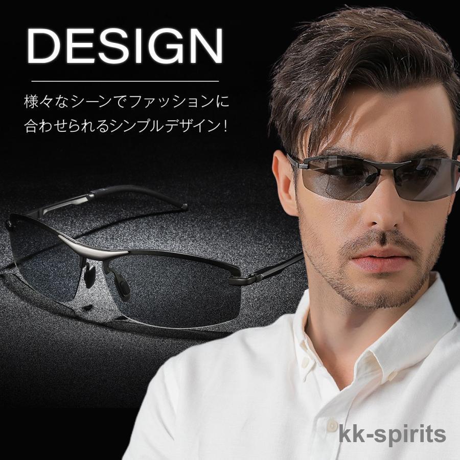 サングラス 偏光 調光 釣り スポーツ メンズ レディース おしゃれ UV 紫外線 自動車 運転 ゴルフ レンズ バイク 自転車 陸上 クリスマス プレゼント : kk-spirits ...