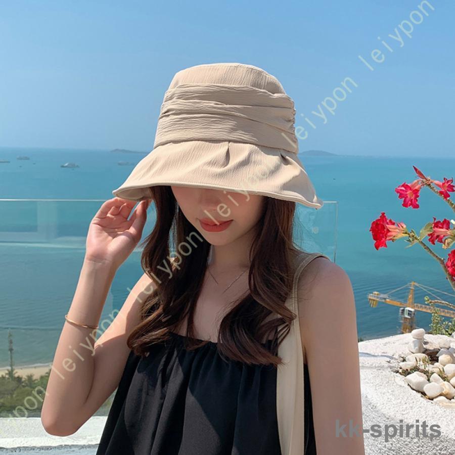 大きいサイズ 熱中症対策 uvカット帽子 バケットハット 自転車 農作業用 UVカット帽子 レディースハット つば広 日除け帽 春夏 日焼け止め 速乾 軽量 : kk-spirits - 通販 ...