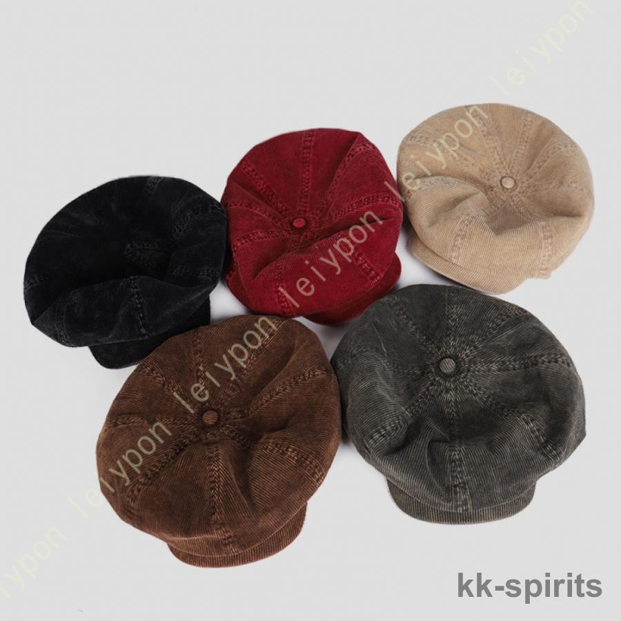 メンズ コーデュロイ ハンチング キャップ 帽子 スポーツ ランニング 軽量 速乾 キャスケット レディース コットン 小顔効果 ベレー帽 折りたため サイズ調節 : kk-spirits ...