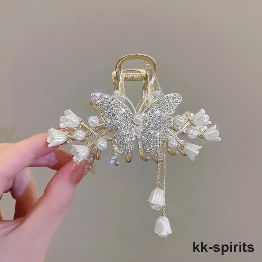 バタフライヘアクリップ タッセル 髪留め : kk-spirits - 通販 - Yahoo!ショッピング