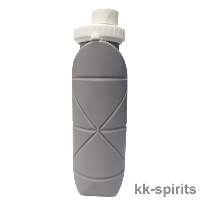 シリコン 水筒 折りたたみ ボトル 600ml 持ち運び 携帯 コンパクト ウォーターボトル 軽量 キャンプ 旅行 スポーツ 温冷両用 トラベルボトル : kk-spirits - 通販 ...