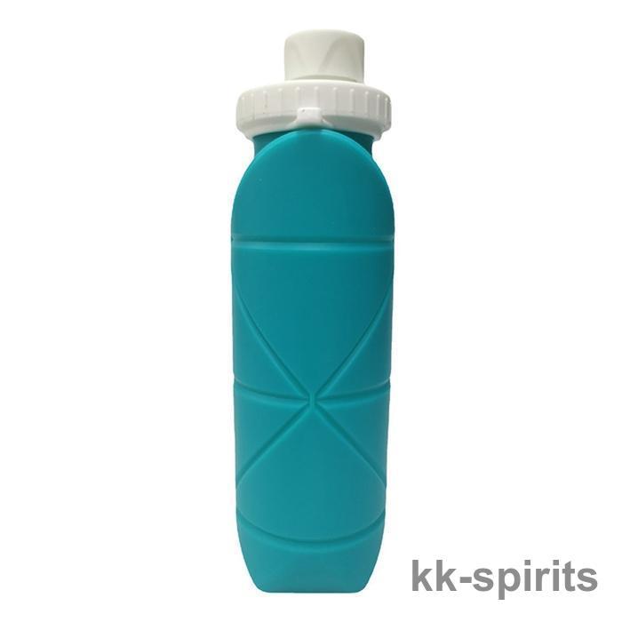 シリコン 水筒 折りたたみ ボトル 600ml 持ち運び 携帯 コンパクト ウォーターボトル 軽量 キャンプ 旅行 スポーツ 温冷両用 トラベルボトル : kk-spirits - 通販 ...