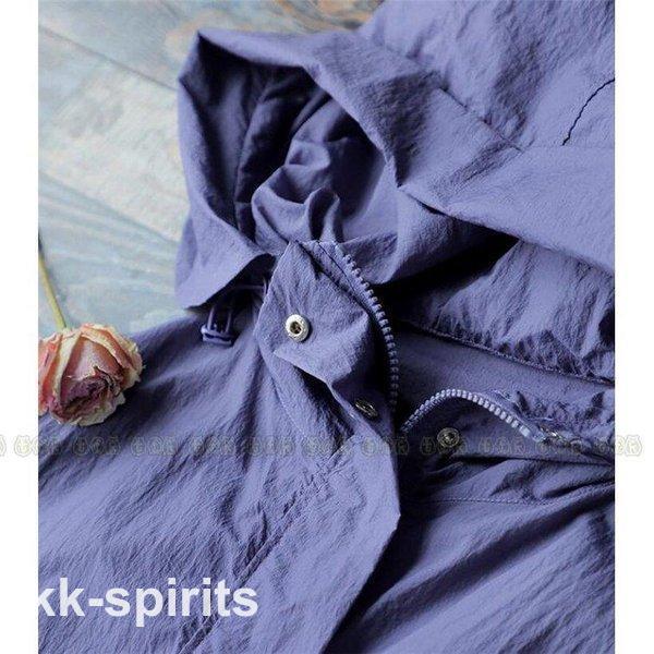サマージャケット レディース uvカット ウインドブレーカー 日焼け防止 薄手 日よけ 春 夏 : kk-spirits - 通販 - Yahoo!ショッピング