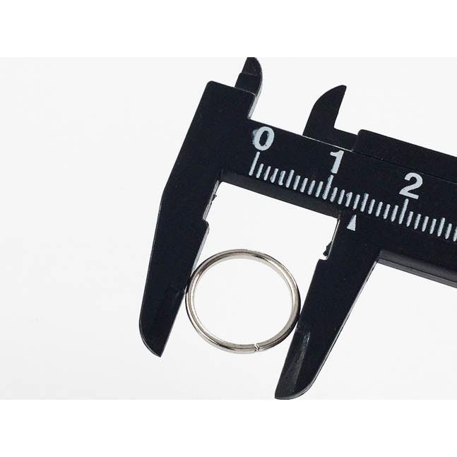 丸カン シルバー 14mm 200個 大きめ マルカン チャーム 丸 リング ピアス イヤリング 金具 （AP0588） : ap0588 ...