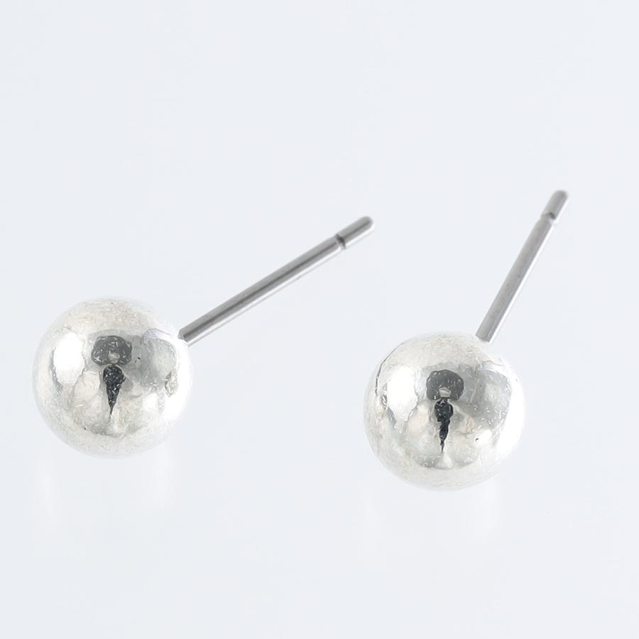 ピアス パーツ シルバー 丸玉 6mm 20個 カン無し ステンレスポスト アクセサリー 金具 AP2216 : ファイニエ - 通販 ...