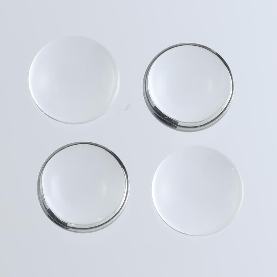ガラス カボション 14mm 100個 クリア 透明 貼り付け パーツ アクセサリー ハンドメイド 手芸 AP2261 : ファイニエ ...