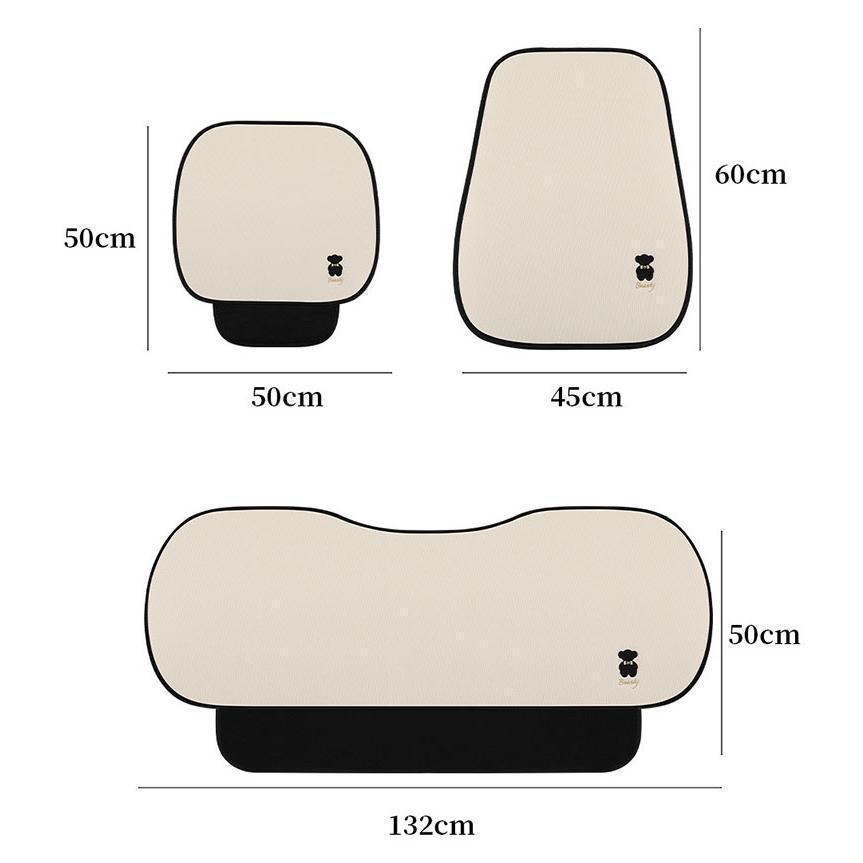 シートカバー 座席カバー 背マット 座布団 車座布団 車イスカバー シンプル 運転席 助手席 後部座席 薄手 通気 四季 春秋冬 可愛い ...