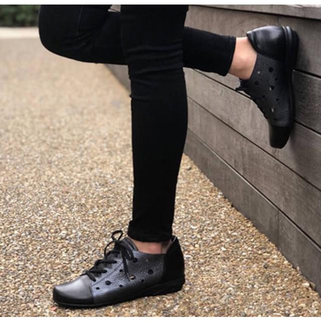 MONET 【送料無料】 モネ Monet 88874 パンチングスニーカー サマーシューズ レザー 本革 3E 日本製 レディース 婦人 靴 ...