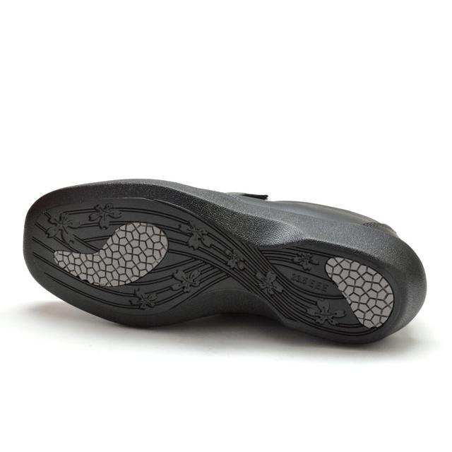 【送料無料(北海道、沖縄除く)】 トパーズ TOPAZ TZ-2404 ウォーキングシューズ コンフォートシューズ 軽量 3E 幅広 レディース 婦人 靴 ブラック パールローズ ...