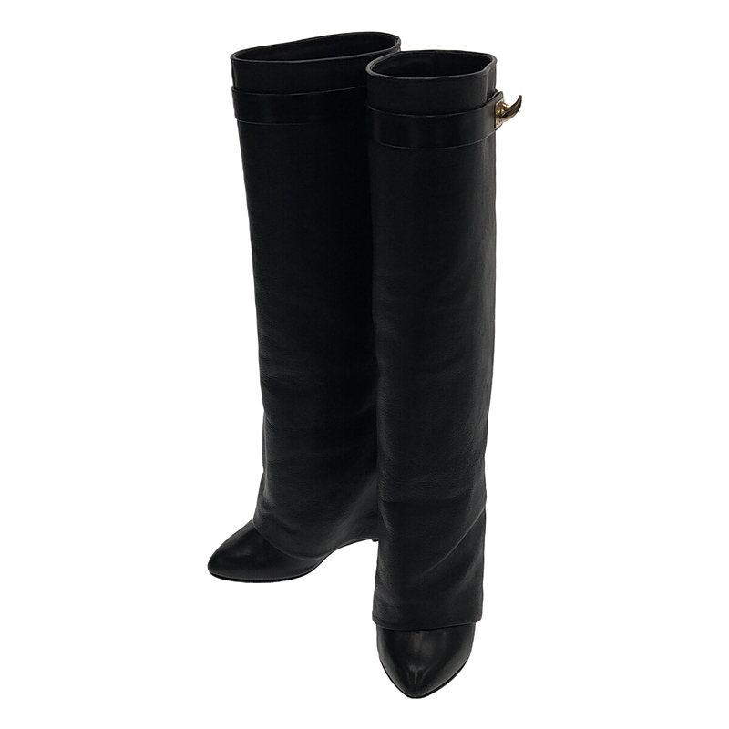 GIVENCHY ジバンシー レザー ロングブーツ 36.5 (GIVENCHY GIVENCHY ジバンシー レザー ロングブーツ 36.5 (GIVENCHY