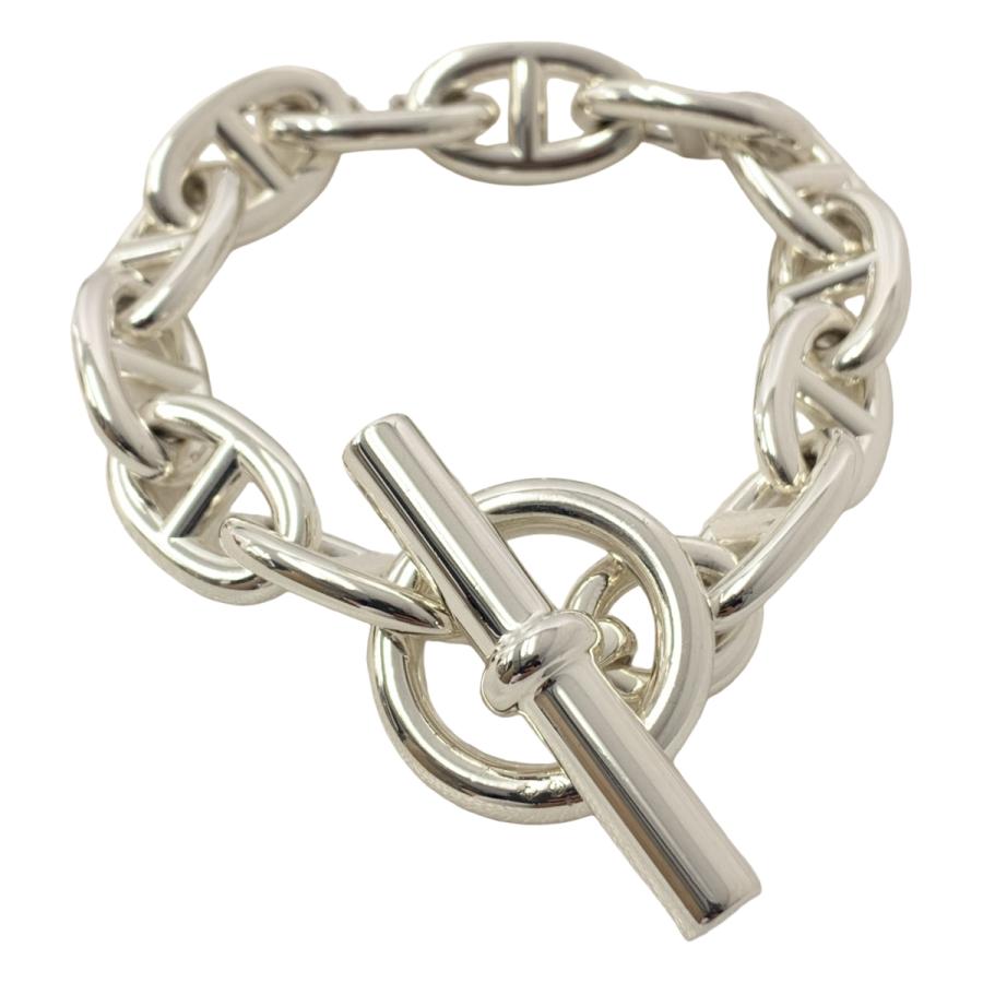 HERMES 【新品】 / エルメス | Chaine d'Ancre シェーヌダンクルTGM SV925 ブレスレット 12コマ シルバー メンズ : KLD ヤフーショッピング店 - 通販 ...