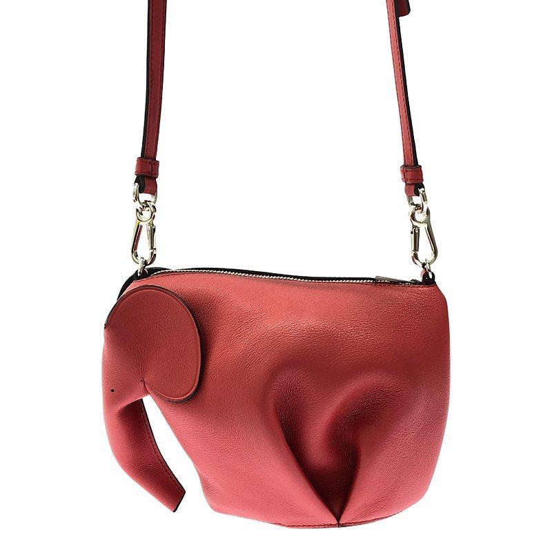 LOEWE 【美品】 / ロエベ | エレファント クラシックカーフ ショルダーバッグ 199.30.M93 レッド レディース : KLD ヤフーショッピング店 - 通販 - Yahoo ...