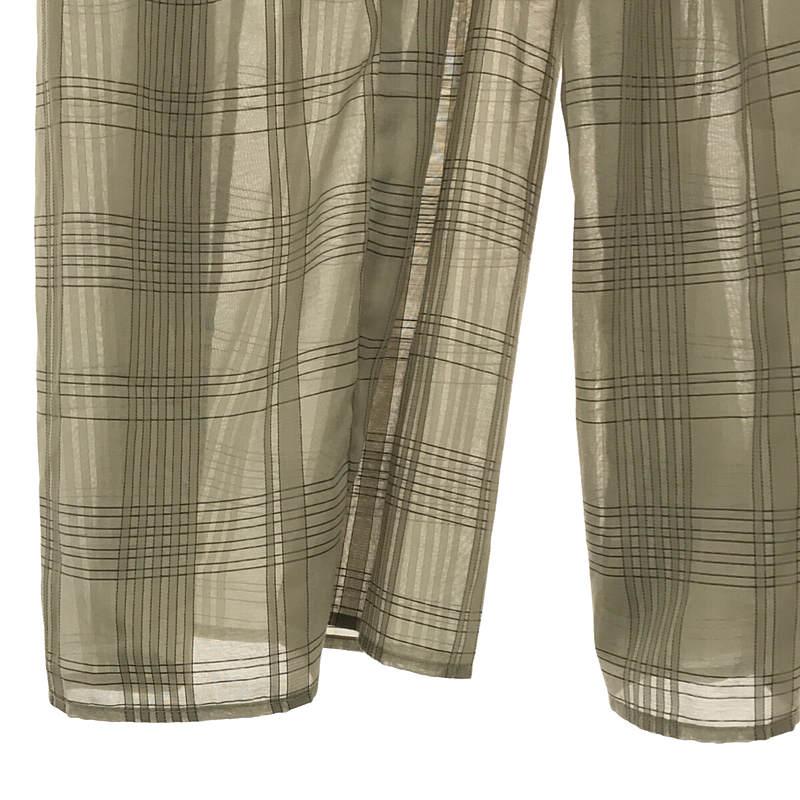 Ameri VINTAGE / アメリヴィンテージ | TRANSPARENT CHECK PANTS パンツ M グリーン レディース : KLD ヤフーショッピング店 - 通販 ...