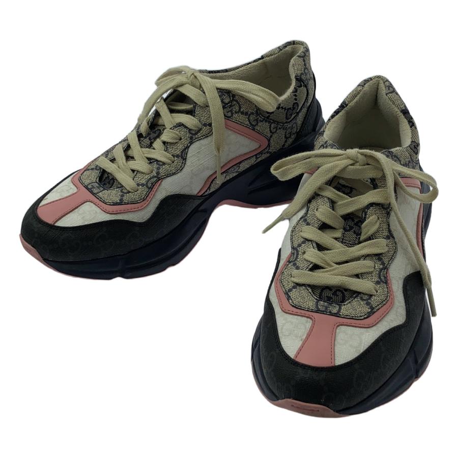 GUCCI / グッチ | GGスプリーム ライトン ボリュームソール スニーカー 37 ネイビー/ピンク/ベージュ レディース : KLD ヤフーショッピング店 - 通販 - Yahoo ...