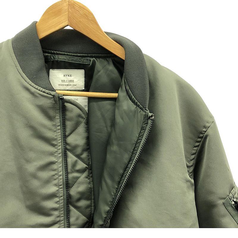 HYKE / ハイク | MA-1フライトボンバージャケット 3 カーキ レディース : KLD ヤフーショッピング店 - 通販 - Yahoo!ショッピング