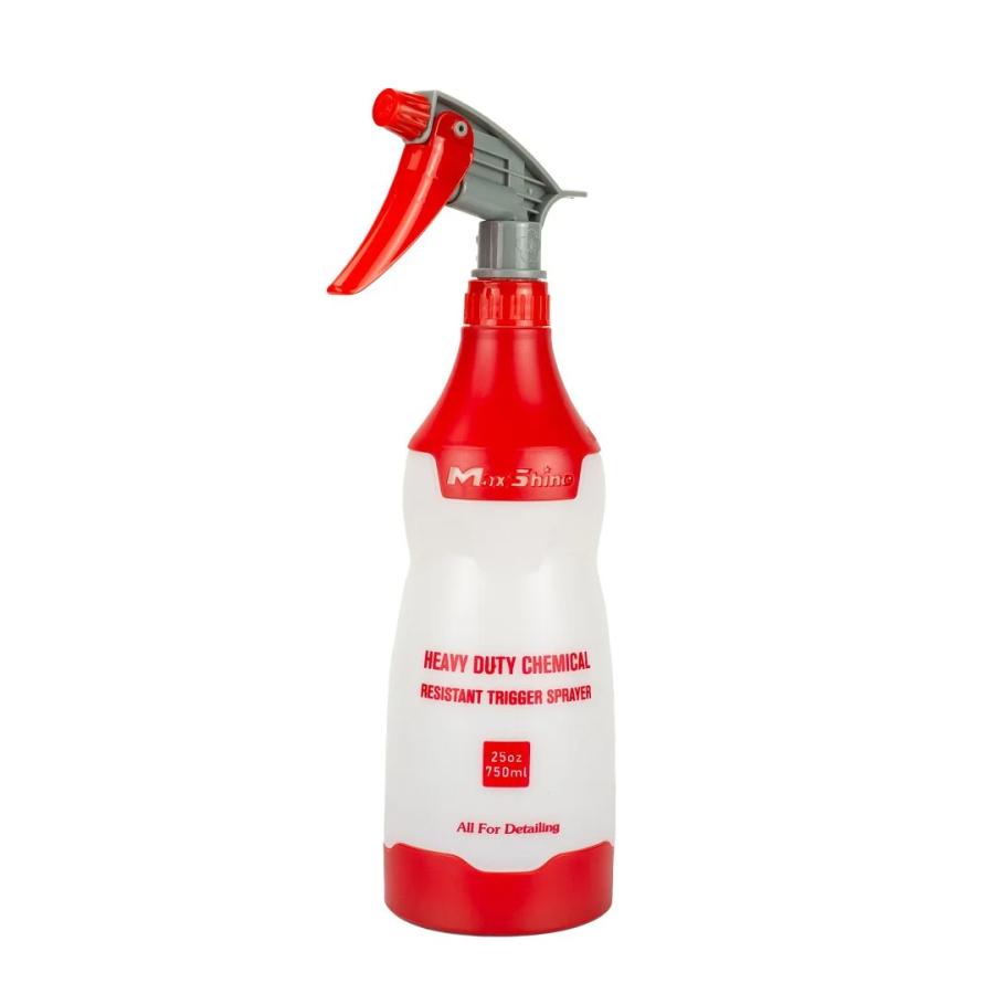 Maxshine Heavy Duty Chemical Resistant Trigger Sprayer 耐ケミカル希釈ボトル 750ml ...