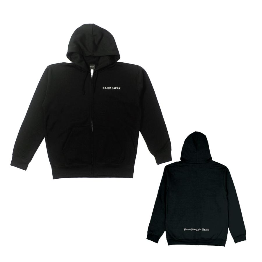 ZIP HOODIE ジップアップパーカー KLINE JAPAN : K LINE JAPAN 公式ストア - 通販 - Yahoo!ショッピング