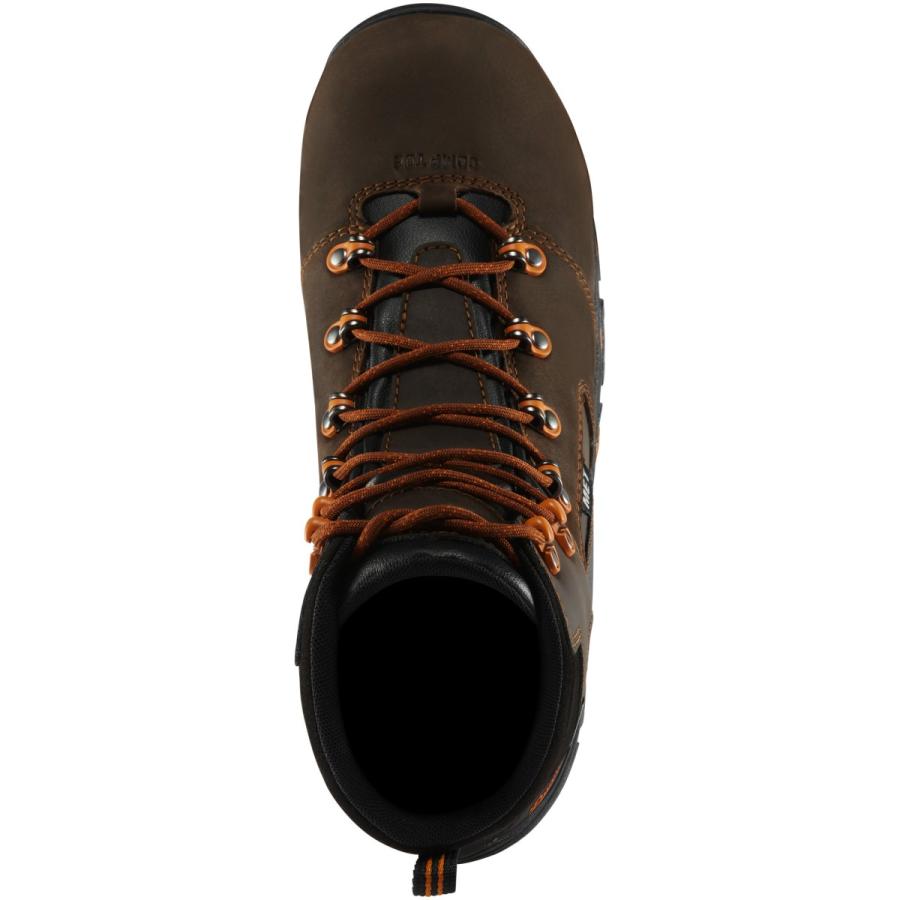 Danner（ダナー） ダナーワークブーツ DANNER Vicious 6 ブラウン オレンジ MET NMT 13880 : KM ...