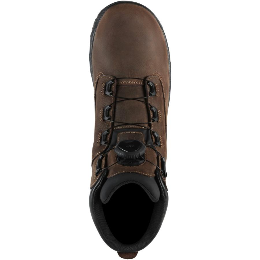 Danner（ダナー） ワークブーツ Danner Caliper BOA Brown Aluminum Toe 19420 : KM ...