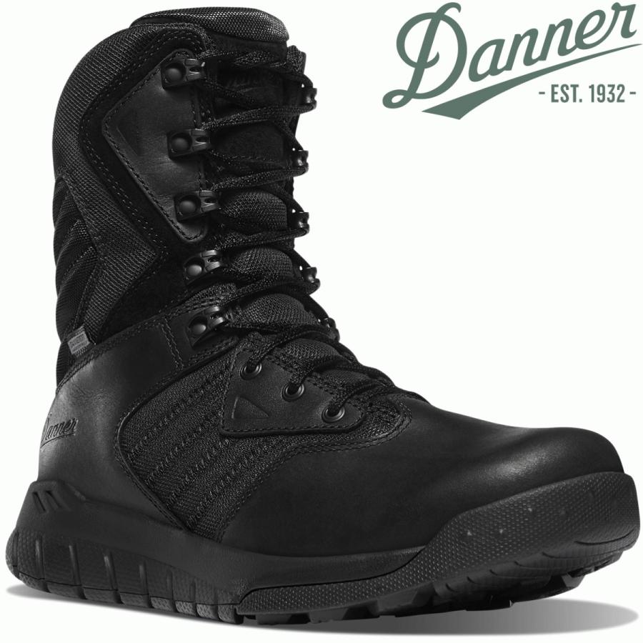 Danner ダナー サイドジップ DANNER ミリタリーブーツ Instinct Tactical 8 Black Side-Zip ...