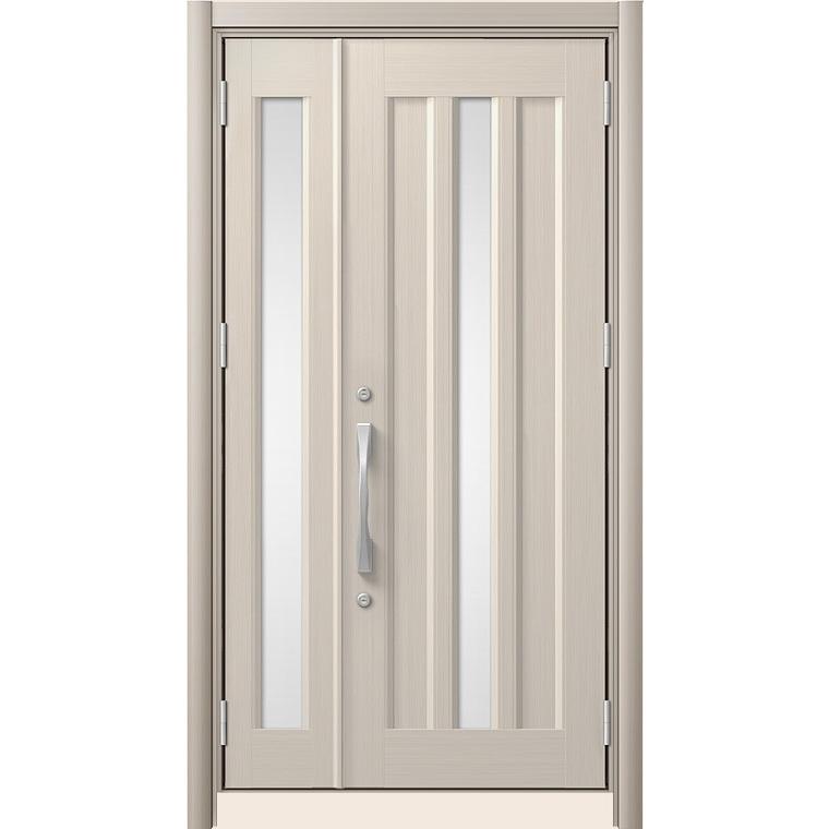 LIXIL リシェント リフォーム玄関ドア アルミ仕様C12N型 親子ランマなし アルミ色 標準工事込み : rc-c12onr : リフォームのマルワ - 通販 - Yahoo!ショッピング