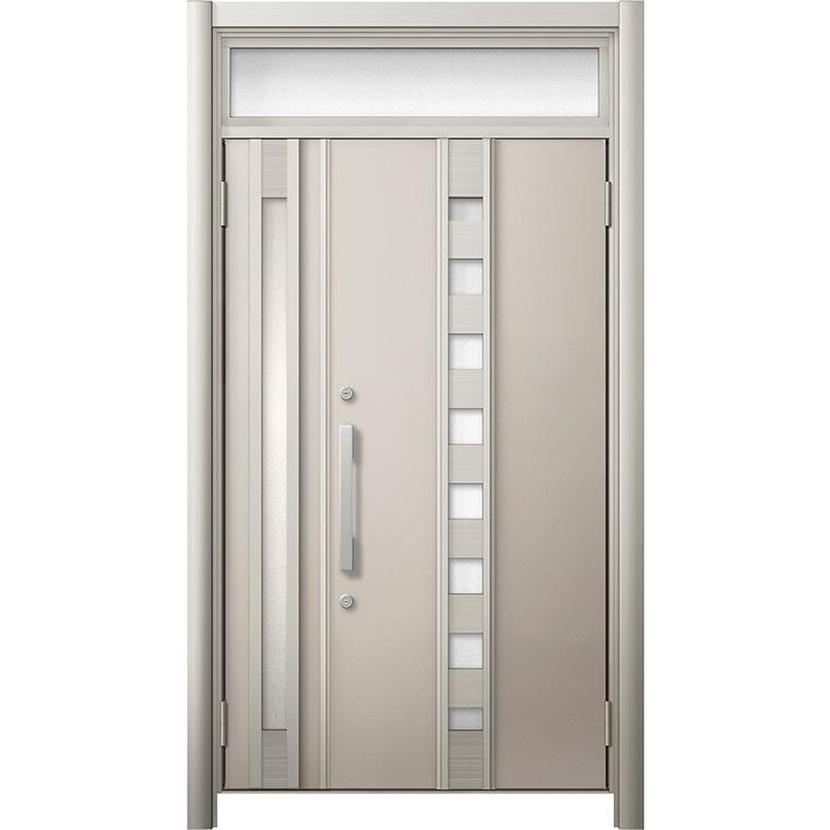 LIXIL LIXIL リシェント リフォーム玄関ドア 断熱仕様（k4）M28型 親子ランマ付き アルミ色 標準工事込み : リフォームのマルワ - 通販 - Yahoo!ショッピング