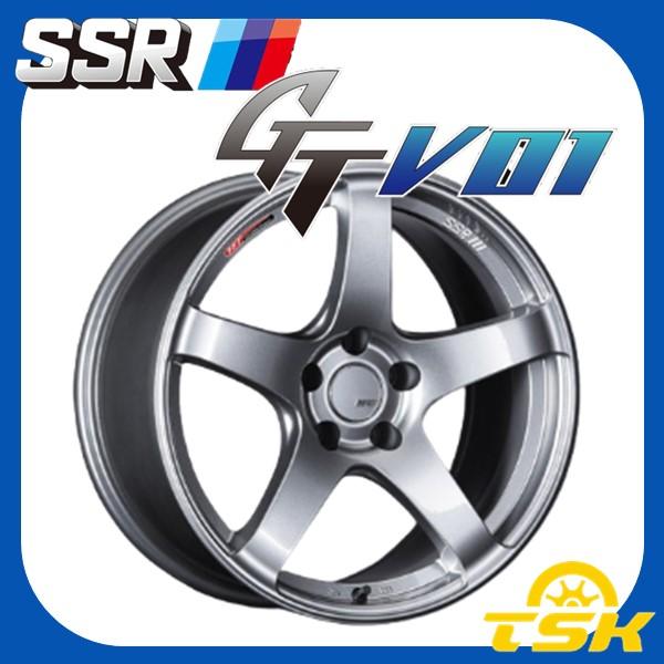 SSR アルミホイール 17インチ 7.0J +42 4H100 4本セット GTV01 グレアシルバー : KMI株式会社 - 通販 - Yahoo!ショッピング