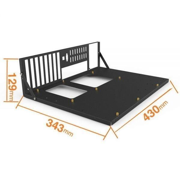 オープンフレームPCケース EATX 厚み強化スチール X79 X99マザーボード対応 : 希少品雑貨店 - 通販 - Yahoo!ショッピング