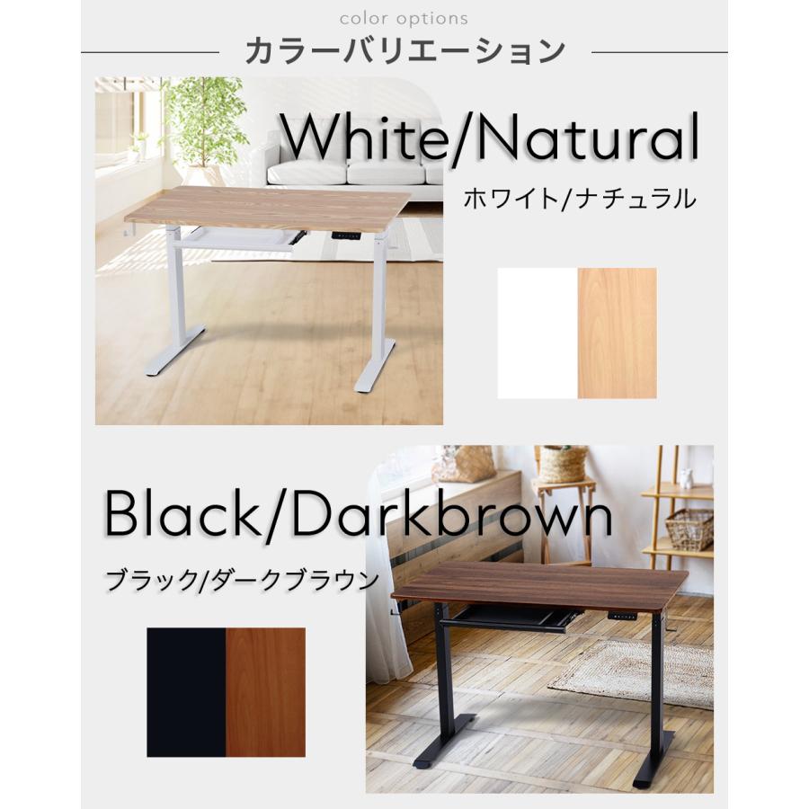 EastForce 昇降デスク 電動 幅120×奥行60 引出し付き メモリー EastForce 昇降デスク 電動 幅120×奥行60 引出し付き メモリー