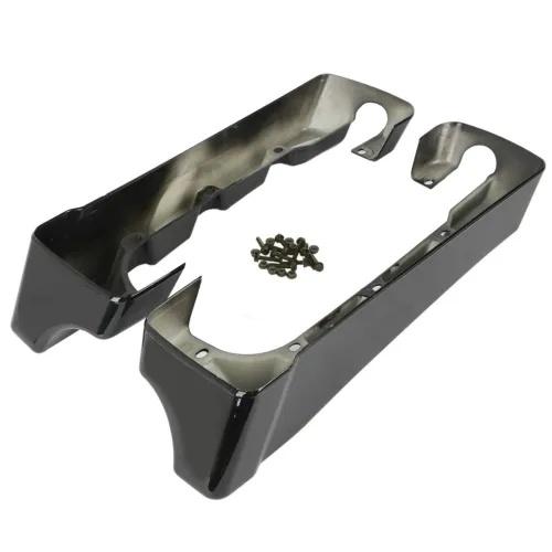 4 インチ CVO ストレッチサドルバッグエクステンションハーレーツーリング FLT FLH 94-13 に適合 For 4" CVO Stretched Saddle Bag ...