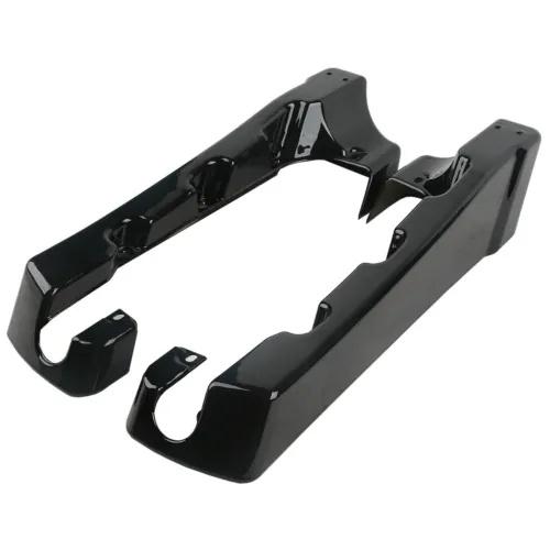 4 インチ CVO ストレッチサドルバッグエクステンションハーレーツーリング FLT FLH 94-13 に適合 For 4" CVO Stretched Saddle Bag ...