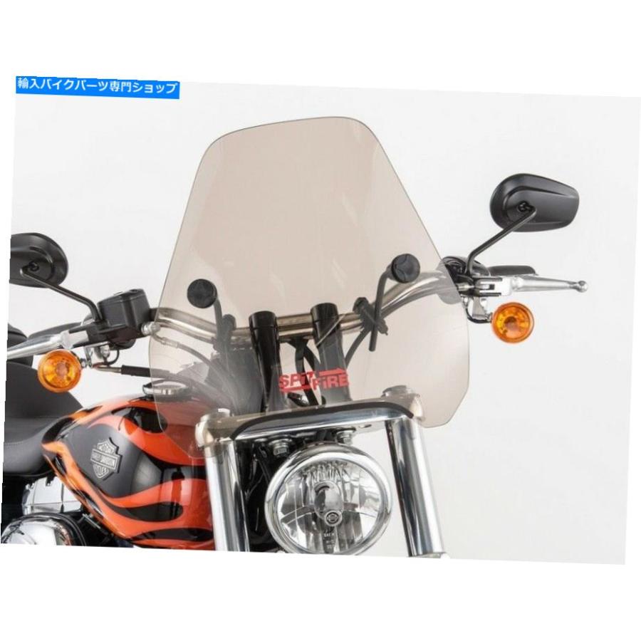 windshield ヤマハV-MAX 1200 VMX1200 VMAX 15「煙着物SSF Windshield W /黒いハードウェア ...
