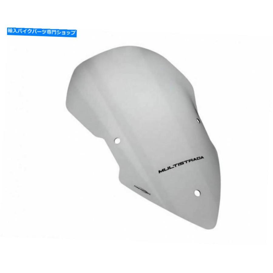 windshield DUCATI MULTISTRADA 1260S 18-2020ダークタント550mmフリップ/トールスクリーン ...