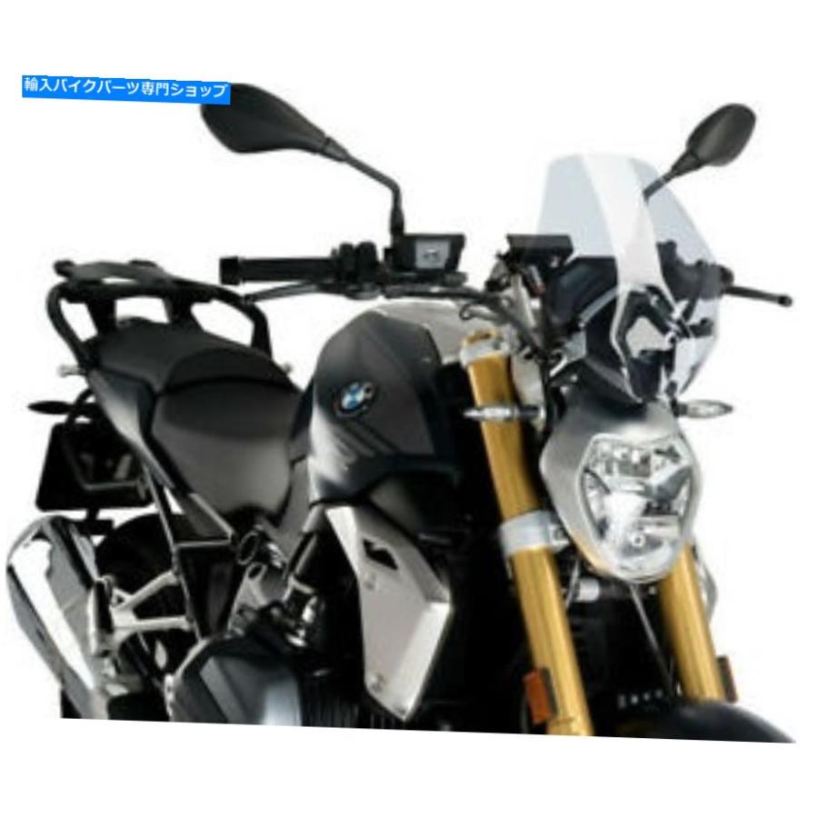 windshield 2021 21 BMW R1250Rのためのプイグクリア裸の新しい玄関のフロントウィンドスクリーン3624W PUIG ...