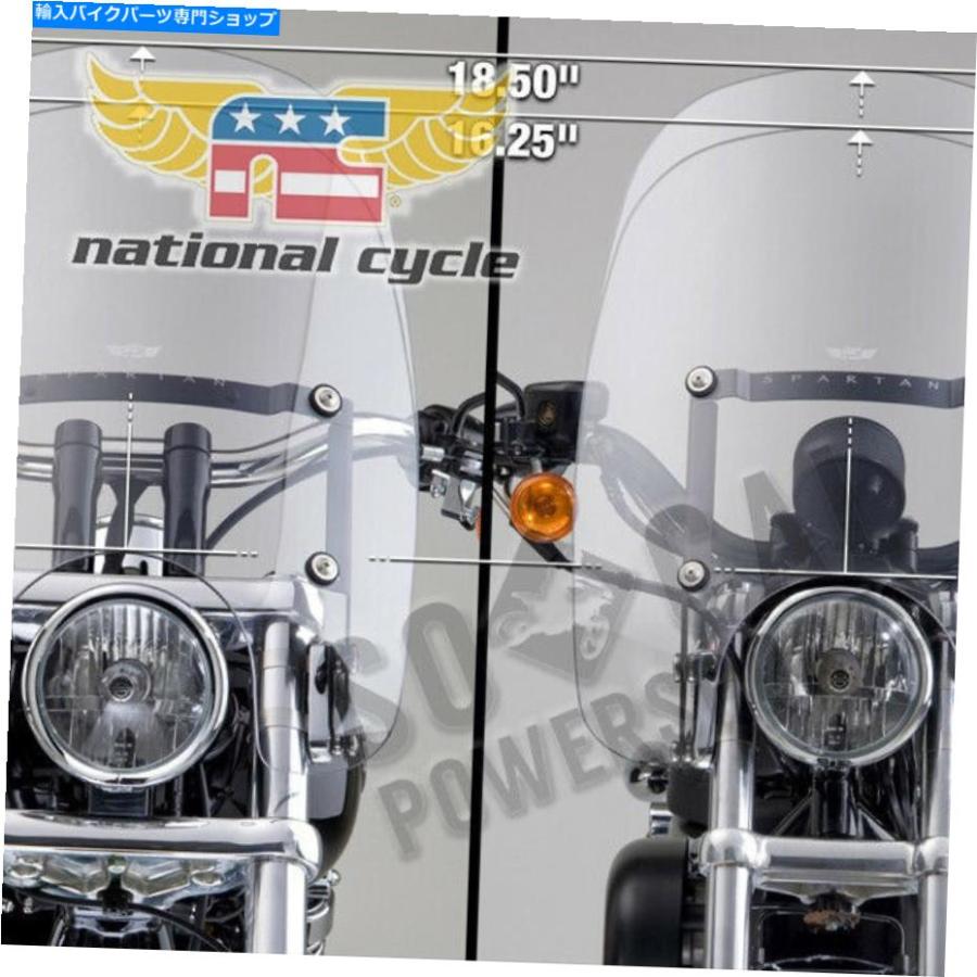 windshield 2008-2011ハーレー - ダビッドソンFXCWCロッカーC Spartanクイックリリースフロントガラス 2008 ...