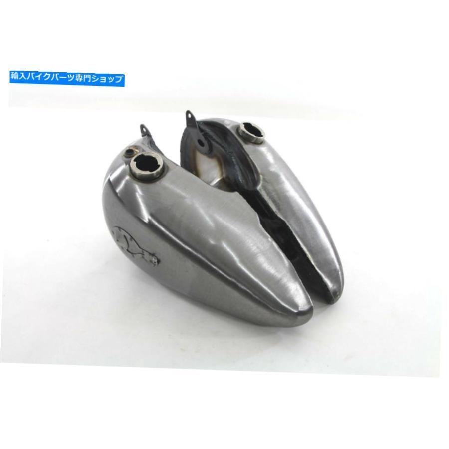 タンク Bobbed 3.5ガロンのガソリンタンク4スピードドレッサーのパンヘッドFLH 1959-1960剛体74 " 3.5 Gallon ...