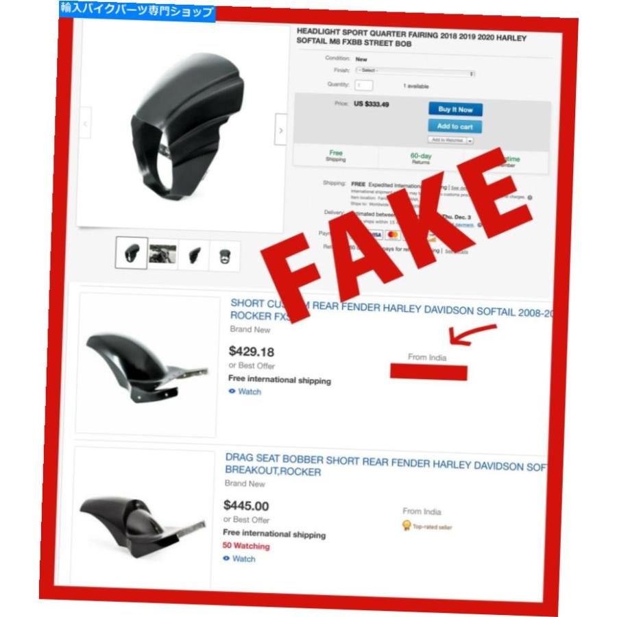 リアフェンダー Harley-Davidson 4 "Tip 2018-2020 Flhc Fldeが付いているStrest Softail M8リアフェンダー HARLEY-DAVIDSON ...