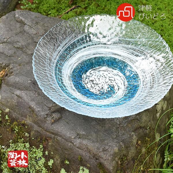 津軽びいどろ 水盤 花器 渦シモ : 小林陶芸 - 通販 - Yahoo 津軽びいどろ 水盤 花器 渦シモ : 小林陶芸 - 通販 - Yahoo