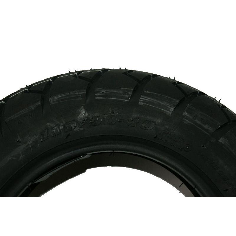 DURO（デューロ）HF266 110/90-10 61J 6PR チューブレスタイヤ ベンリィ/ベンリィプロ50 BA50ギア ギアC50 ...