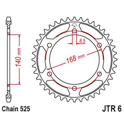 JT SPROCKET JTスプロケット JTR6.41（スチール）BMW F650 GS F800 R 新品 : 神戸オート部品 - 通販 - Yahoo!ショッピング