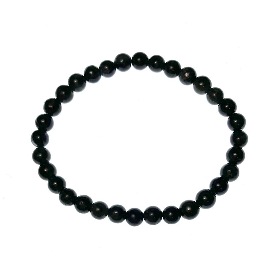 AA 黒翡翠 (ブラックジェダイト) 6mm ブレスレット 5月 誕生石 15cm 16.5cm 18cm 20cm ブラックジェイド 天然石 数珠 アクセサリー パワーストーン ギフト ...