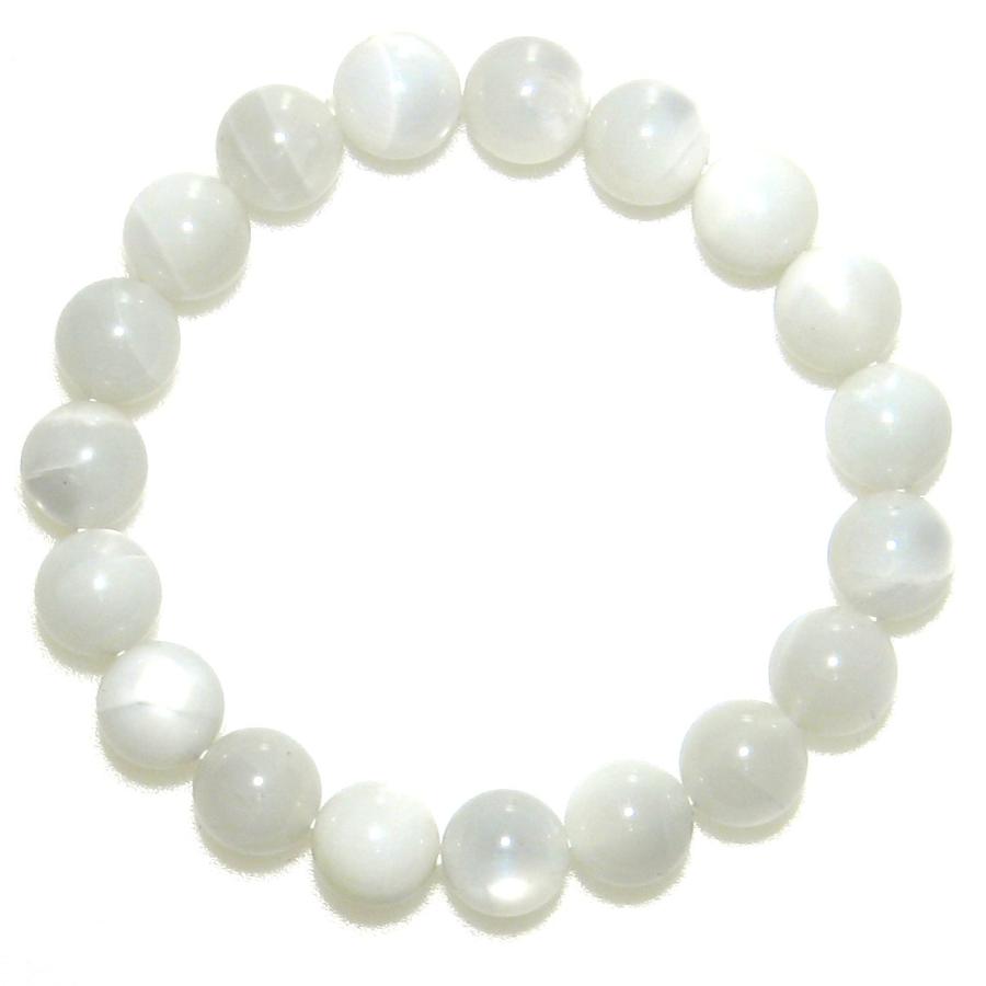 高級AA♪シラームーンストーン 10mm ブレスレット【6月 誕生石】【15cm 16.5cm 18cm 20cm】月長石 幸福 恋を呼ぶ 天然石アクセサリー ジュエリー : 神戸宝光堂 ...
