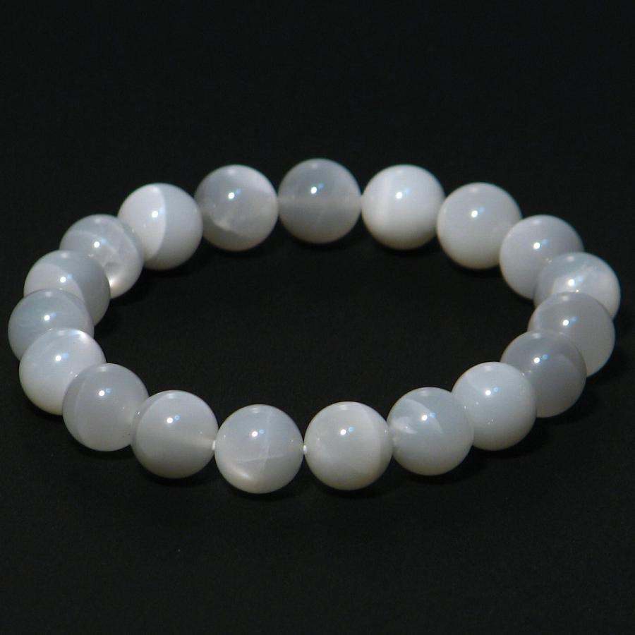 高級AA♪シラームーンストーン 10mm ブレスレット【6月 誕生石】【15cm 16.5cm 18cm 20cm】月長石 幸福 恋を呼ぶ 天然石アクセサリー ジュエリー : 神戸宝光堂 ...