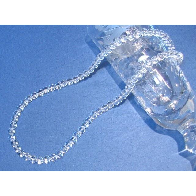 最高級 AAA グレード 美しい水晶 ネックレス 6mm 50cm 4月 誕生石 クリスタル クオーツ クウォーツ 数珠 純粋 神秘 ヒマラヤ : 神戸宝光堂Yahooストア - 通販 ...