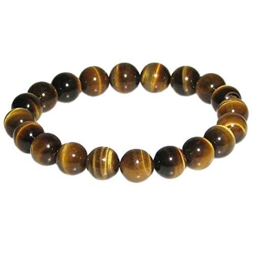 高級AAグレード 10mm タイガーアイ（虎目石) ブレスレット【16.5cm 18cm 20cm】 10月 誕生石 : 神戸宝光堂Yahooストア - 通販 - Yahoo!ショッピング