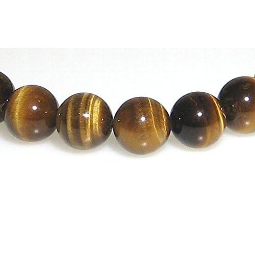 高級AAグレード 10mm タイガーアイ（虎目石) ブレスレット【16.5cm 18cm 20cm】 10月 誕生石 : 神戸宝光堂Yahooストア - 通販 - Yahoo!ショッピング