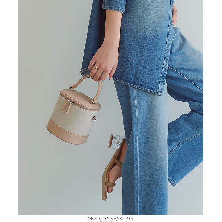 KOBE LETTUCE 2wayバニティバッグ レディース ハンドバッグ 配色 異素材 ボックス 40代 50代 30代 B1524 : 神戸レタスKOBELETTUCE - 通販 ...