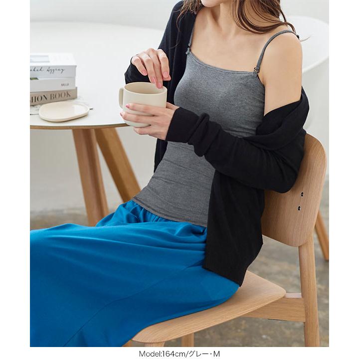 KOBE LETTUCE キャミソール ロング レディース 腹巻 2way 保湿 インナー 綿 コットン 下着 女性 シミーズ スリップ 30代 40代 50代 J1105 : 神戸レタス ...