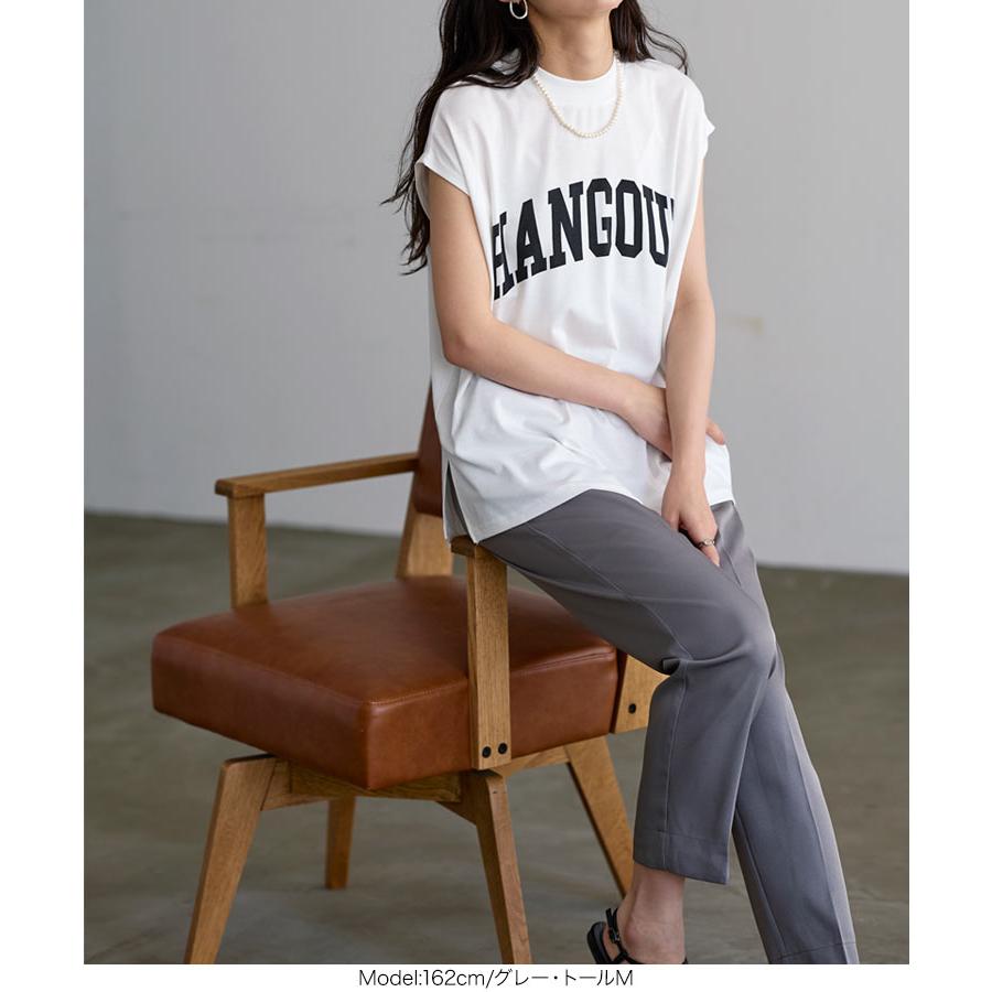 KOBE LETTUCE（神戸レタス） パンツ テーパードパンツ ボトムス レディース 低身長 高身長 ハイウエスト きれいめ 細見え オフィス M3703 : 神戸レタス ...