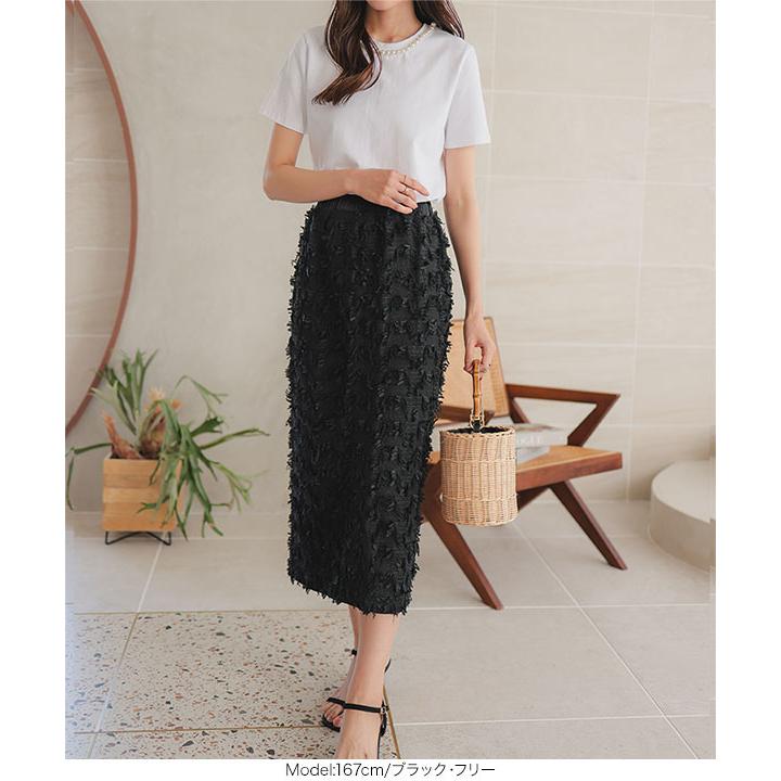 タイトスカート ロング 白 黒 レディース スカート 50代 40代 30代 ナロースカート ボトムス M4083 :M4083:神戸レタス ...
